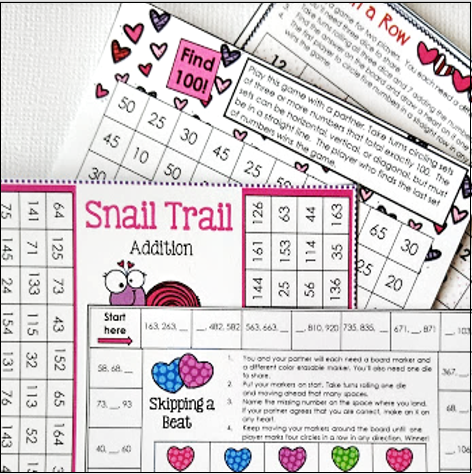 Valentines Day Math Games for Second Grade | Made By Teachers