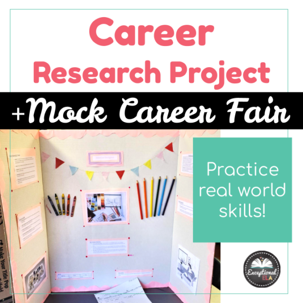 Career Research Project + Mock Career Fair: A Project for Career ...
