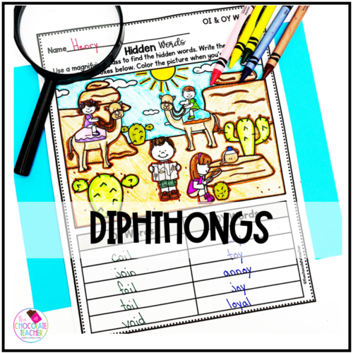 Vowel Teams - R Controlled Vowels - Phonics Worksheets - Hidden Words ...