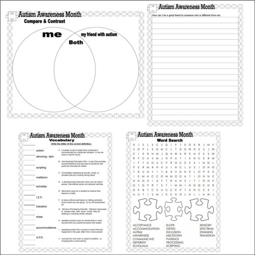 Autism Awareness In the Classroom | Worksheets & Decor | Made By Teachers