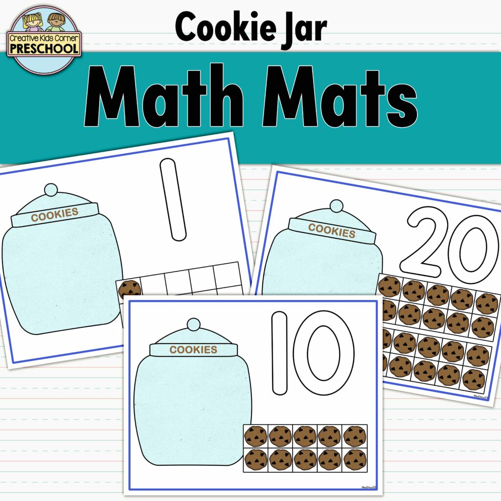 Cookie Jar Math Mats | Made By Teachers