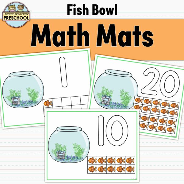 Fish Bowl Math Mats | Made By Teachers