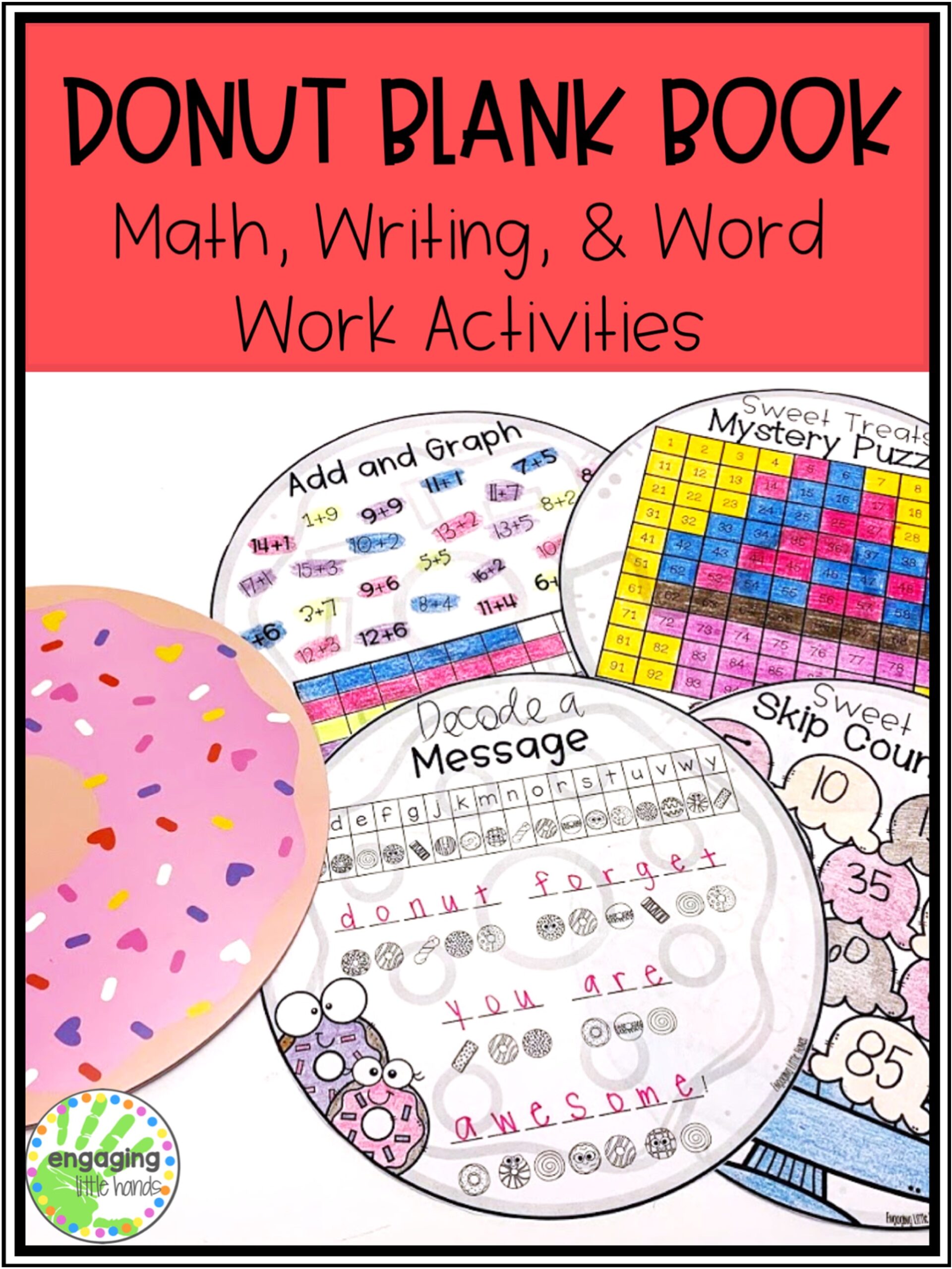 Donut Themed Writing, Math, and Word Work Activities | Made By Teachers