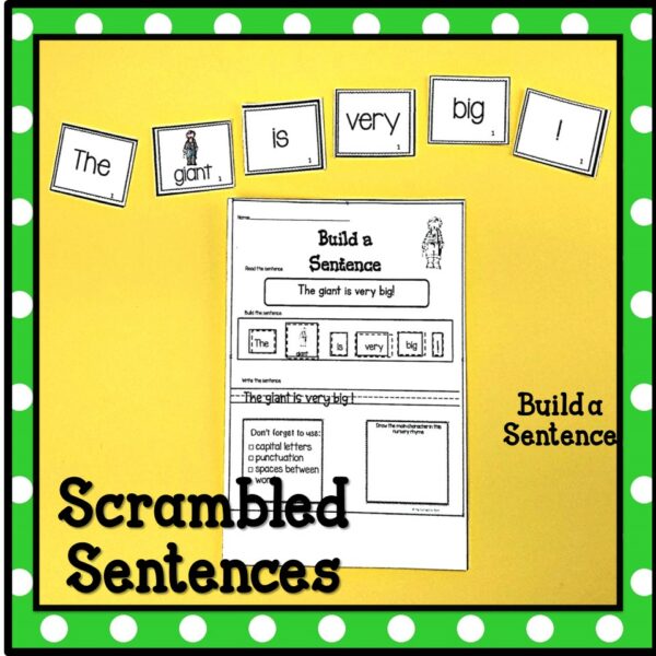 Jack and the Beanstalk | Literacy Activities | First Grade Fairy Tale ...