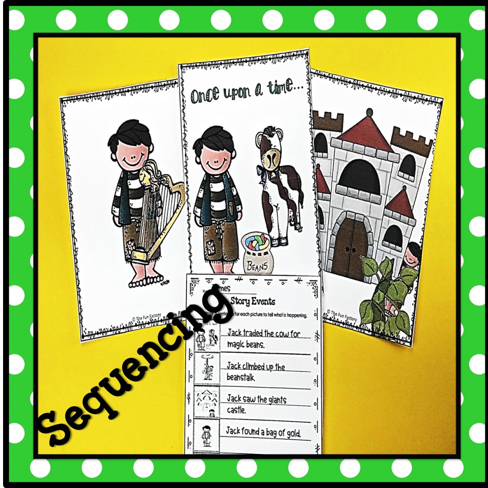 Jack and the Beanstalk | Literacy Activities | First Grade Fairy Tale ...