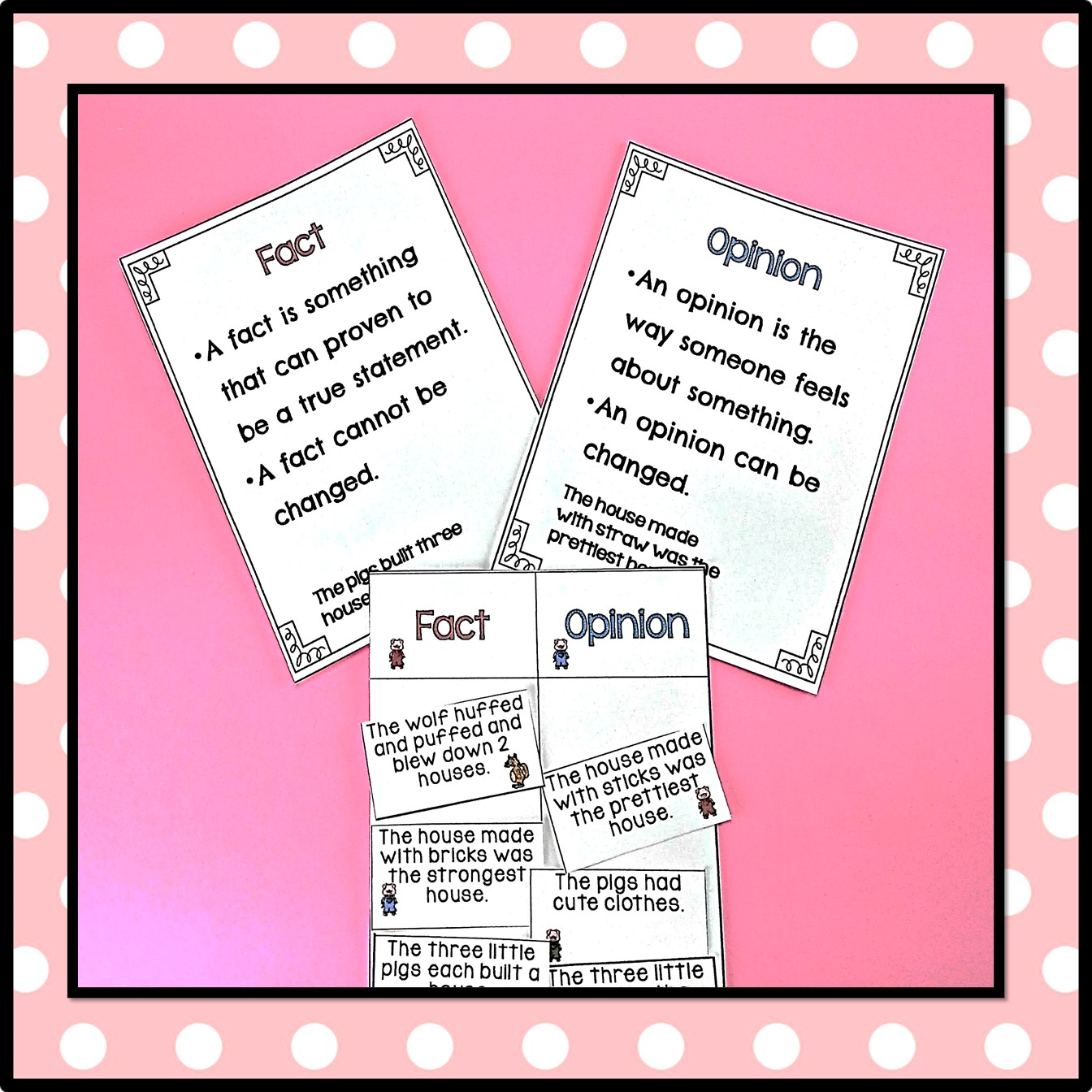 The Three Little Pigs Fairy Tale Unit for 1st Grade | Activities ...