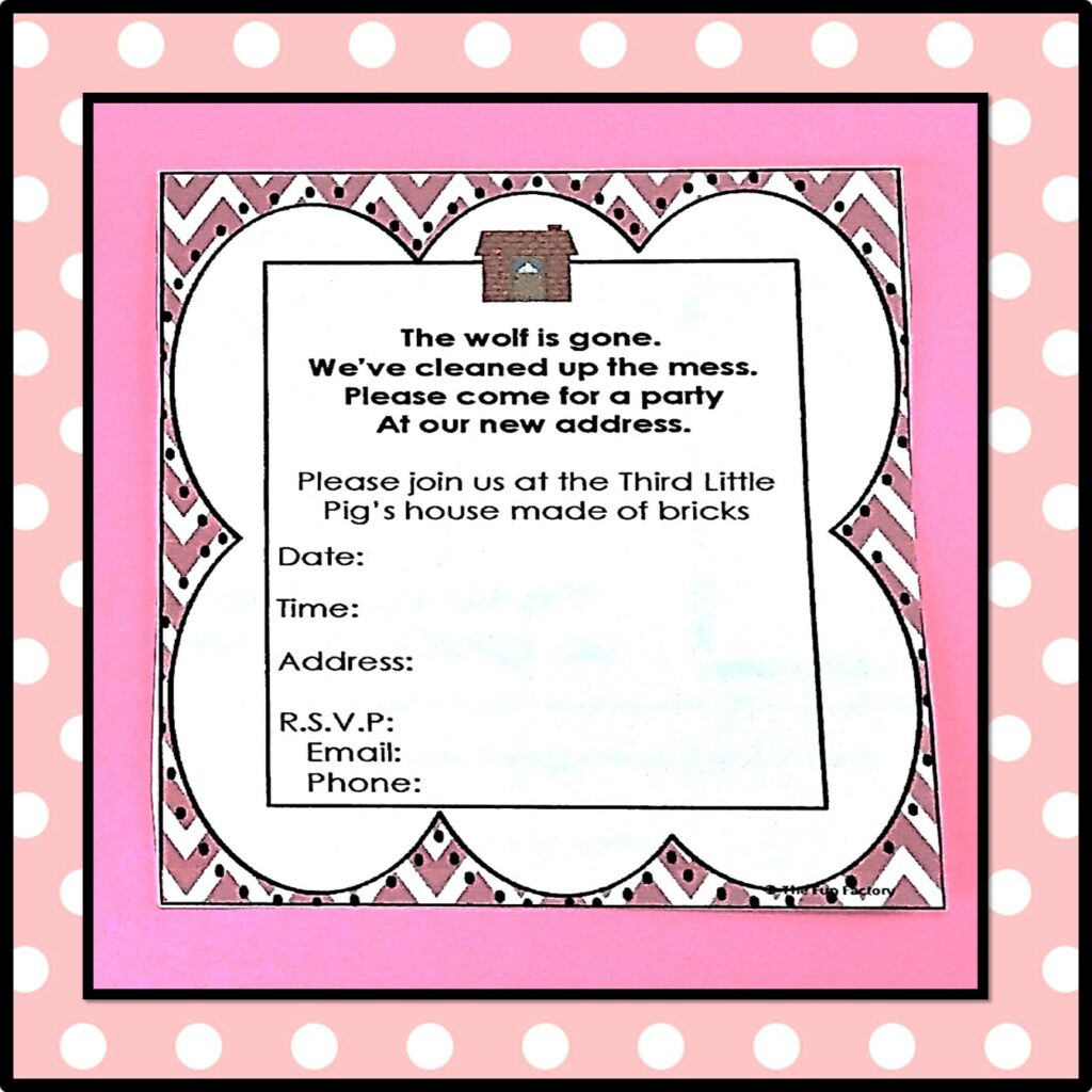 The Three Little Pigs Fairy Tale Unit for 1st Grade | Activities ...