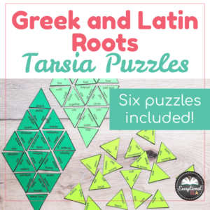 Greek and Latin Roots Tarsia Puzzles: Fun unique way to review! | Made ...