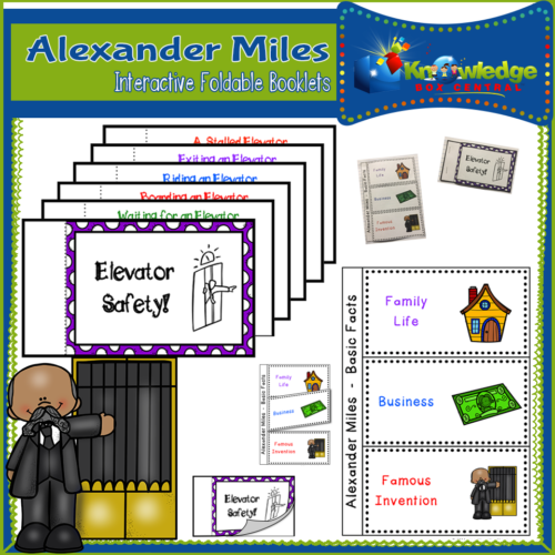 Alexander Miles Interactive Foldable Booklets | Made By Teachers