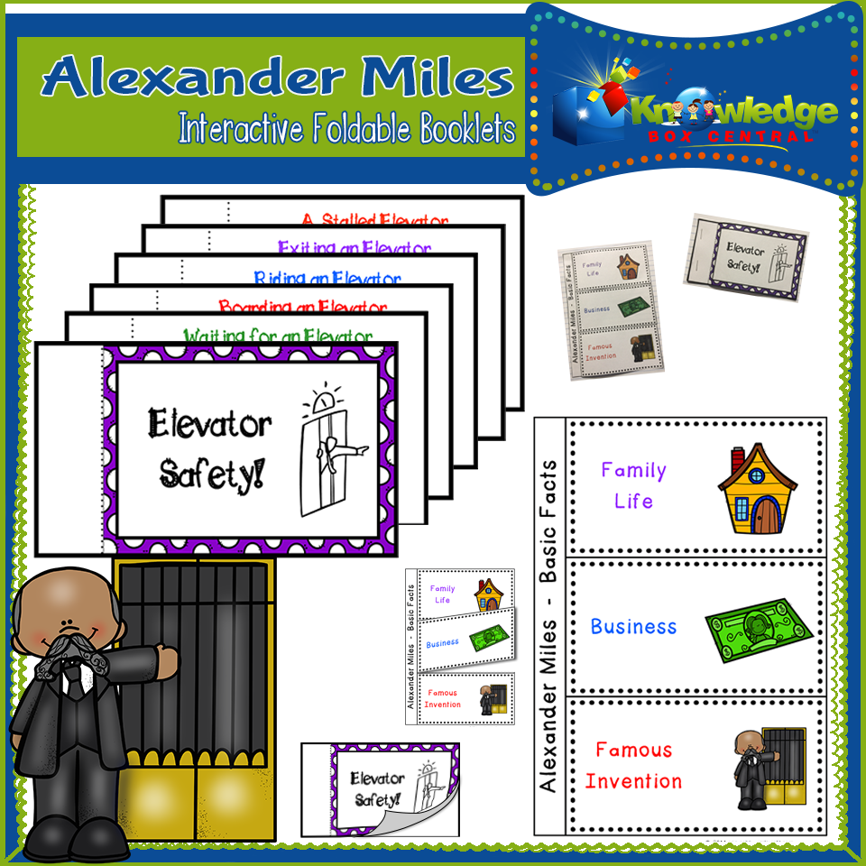 Alexander Miles Interactive Foldable Booklets | Made By Teachers
