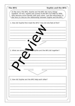 Roald Dahl "The BFG" worksheets | Made By Teachers