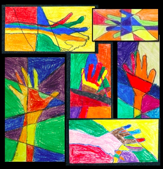 Art Lesson Colorful Hands | Made By Teachers