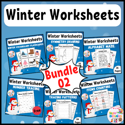 Printable Winter Worksheets (Bundle) | Made By Teachers