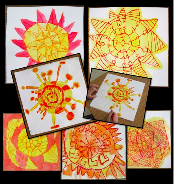 Art Lesson Design a Sun | Made By Teachers
