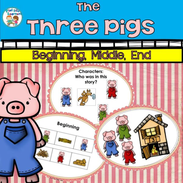 The Three Little Pigs | Retelling & Reading Comprehension Activities ...