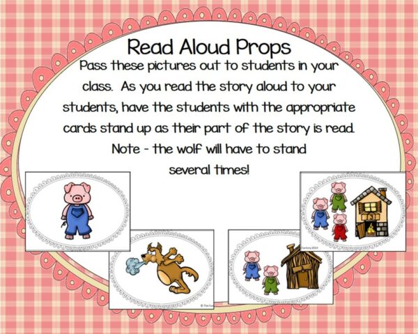 The Three Little Pigs | Retelling & Reading Comprehension Activities ...