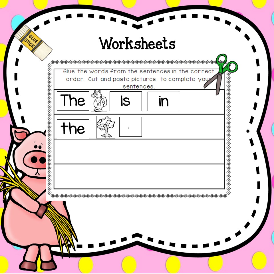 The Three Little Pigs Emergent Reader | Sight Word Reader for PreK and ...