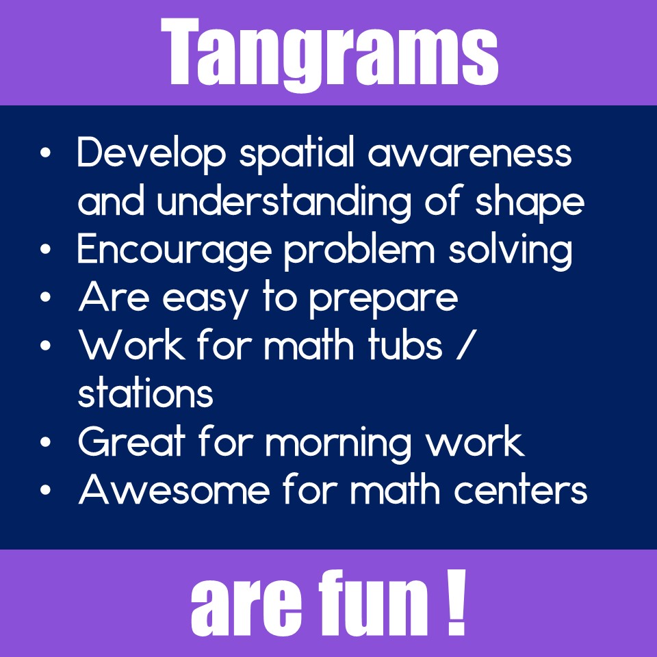 Halloween Tangram Puzzles | 2D Shapes Center | Hands on Math Tangrams ...