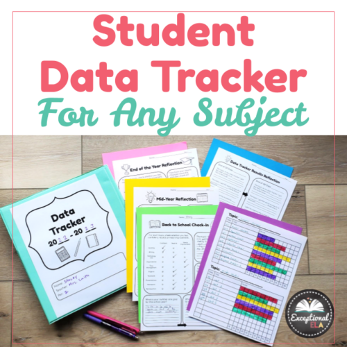 Student Data Tracker for any subject! Monitor progress throughout the ...