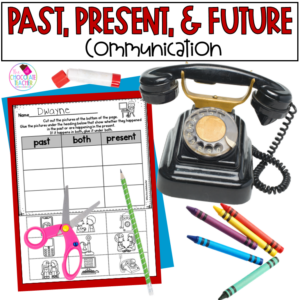 Social Studies Then and Now - Past Present Future - Communication ...