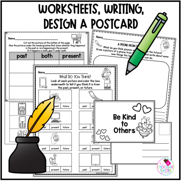Social Studies Then and Now - Past Present Future - Communication ...