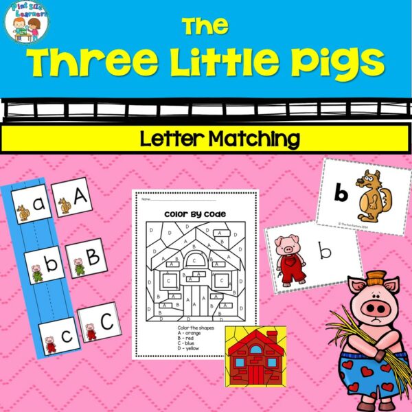Letter Recognition Alphabet Matching Activities and Worksheets | Made ...