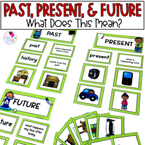 Social Studies Then and Now - Past Present Future - 1st Grade | Made By ...