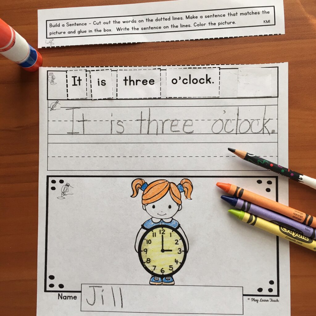 Sentence Writing | Math Writing Scrambled Sentences | Made By Teachers