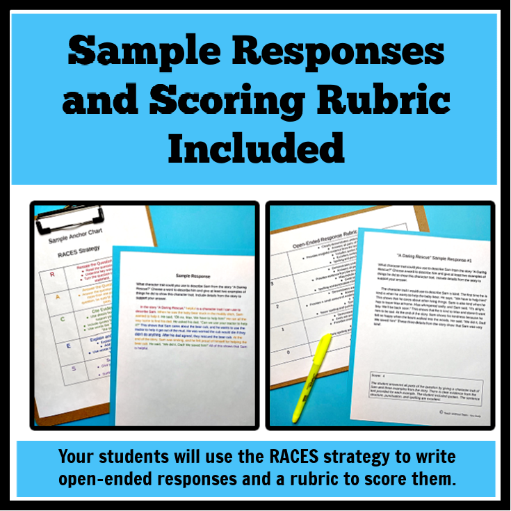 Test Prep Writing Open-Ended Responses for 3rd Grade | Made By Teachers