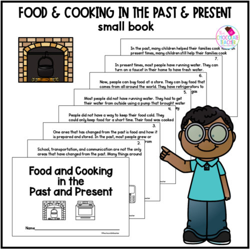 Social Studies Then and Now - Past Present Future - Food and Cooking ...