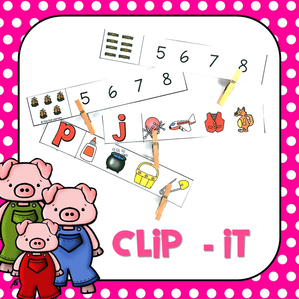 The Three Little Pigs Centers & Activities for Beginning Sounds ...
