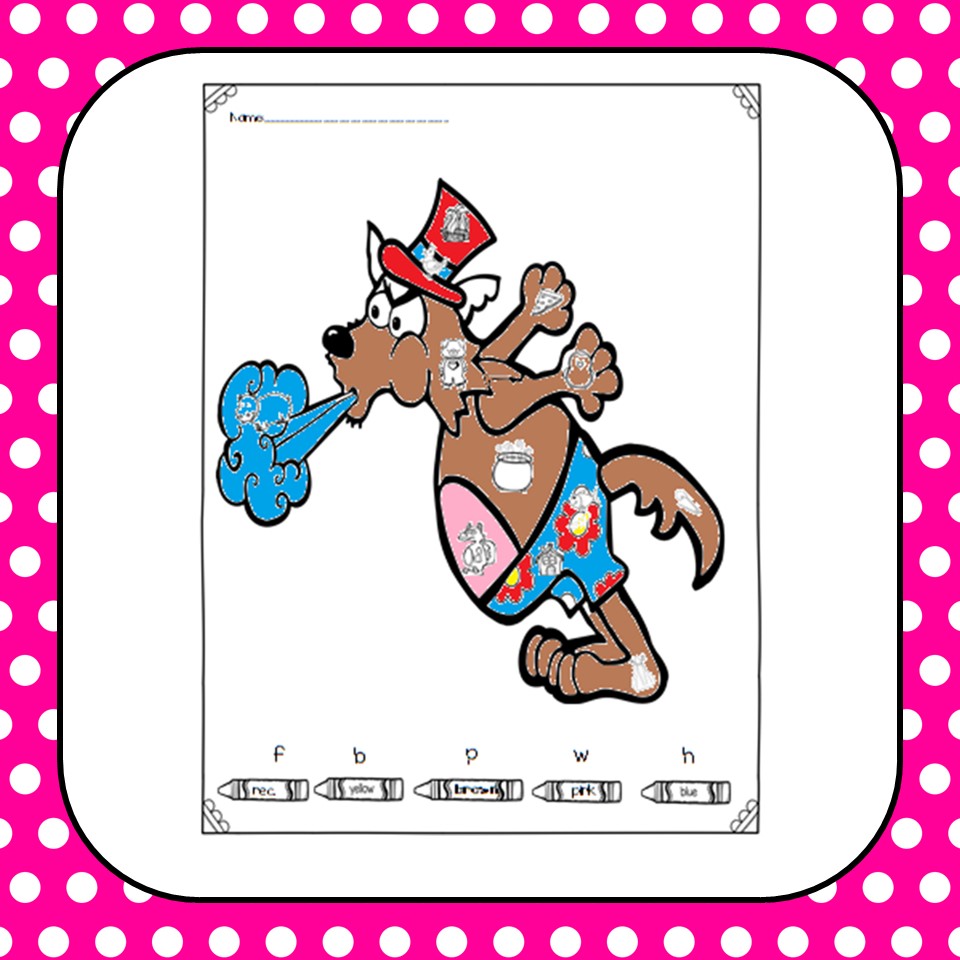 The Three Little Pigs Centers & Activities for Beginning Sounds ...