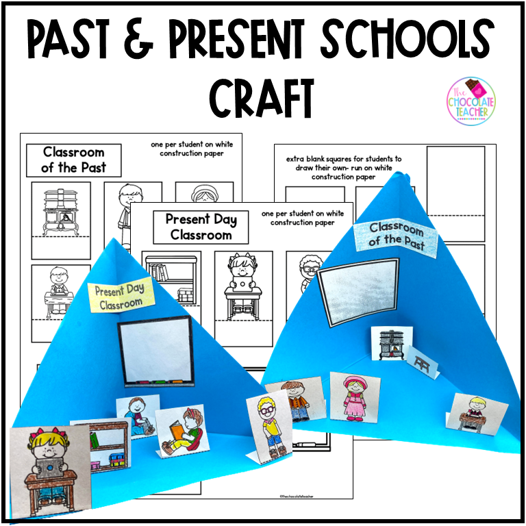 Social Studies Then and Now - Past Present Future - Schools - 1st Grade ...