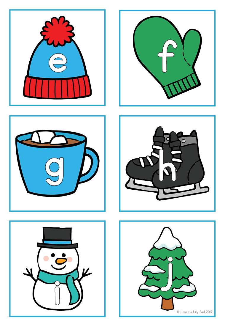 Winter Alphabet Centers | Made By Teachers