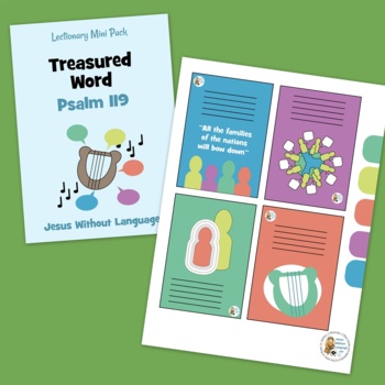 Psalm 119 - Kidmin Lesson & Bible Crafts + family study. | Made By Teachers