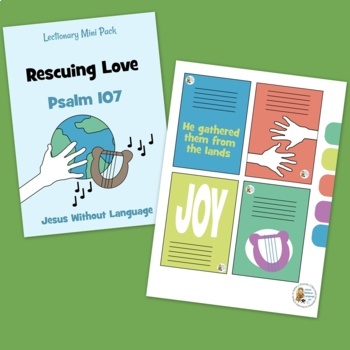 Psalm 107 - Kidmin Lesson & Bible Crafts + family study. | Made By Teachers