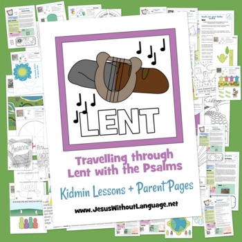 Lent through the Psalms - Kidmin lessons and Bible crafts + Family Lent ...