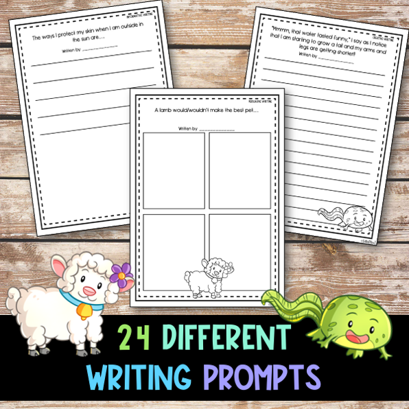Spring Writing Prompts - Creative Persuasive Informative Writing Papers ...
