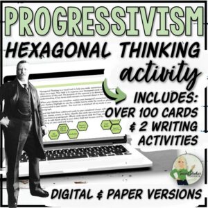 Progressive Era Digital and Printer-Friendly Hexagonal Thinking ...