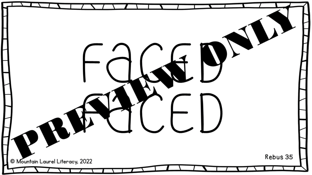 Rebus Puzzle Brain Teasers High School Middle School | Made By Teachers