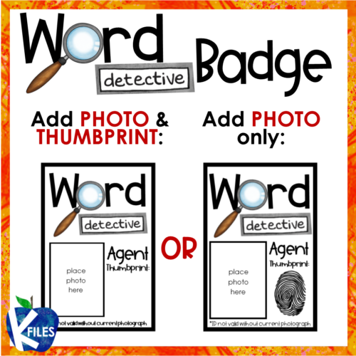 Word Detective Badges & Certificates (Editable) | Made By Teachers