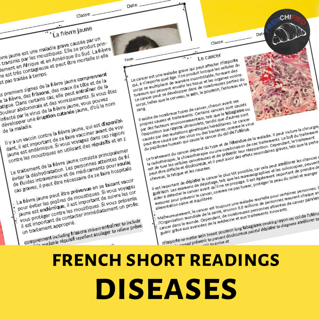 Short French reading passages - Bundle #3 | Made By Teachers