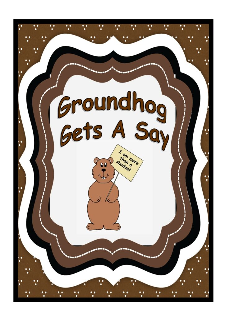 Groundhog Gets A Say Main Retell Sequence SummarizeIdea | Made By Teachers