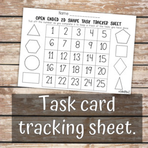 2D Shapes task cards - Open Ended Math Questions - Math Workbook | Made ...