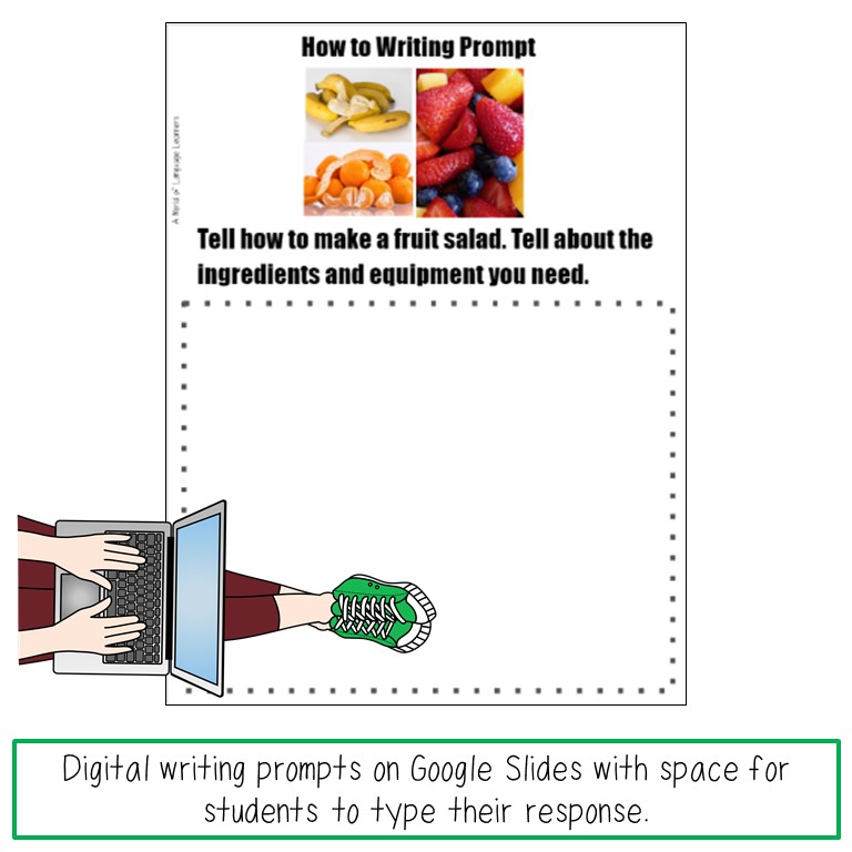 How To Picture Writing Prompt Task Cards Print and Digital | Made By ...