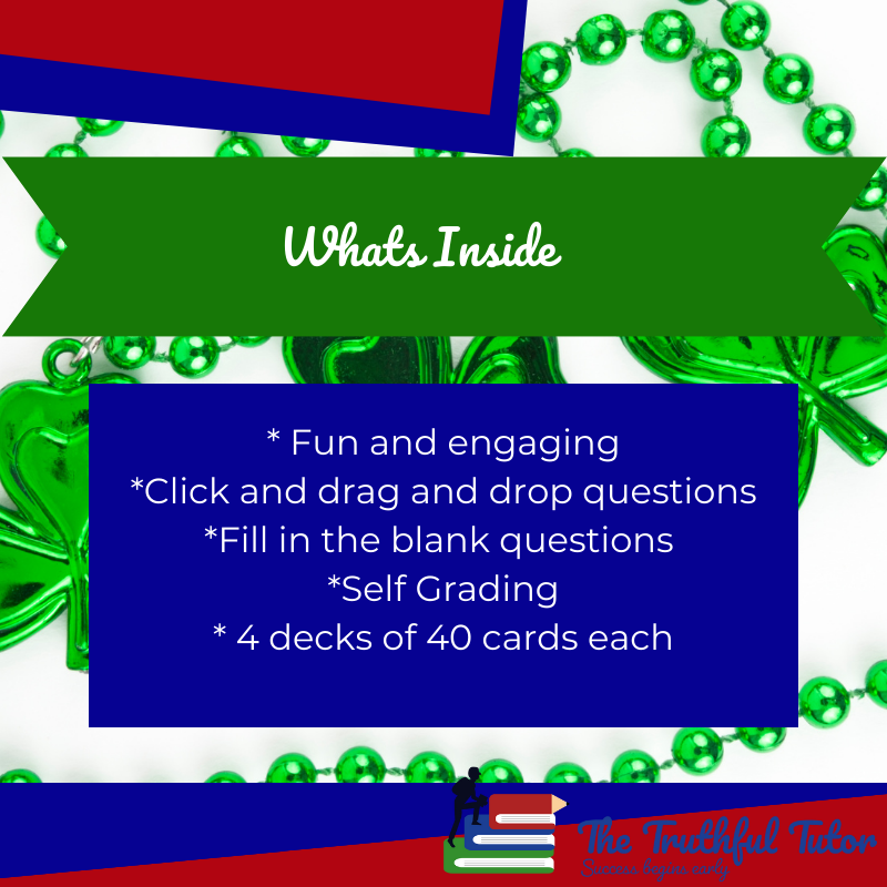 St. Paddy's Day Multiplication Drills Times Table Practice for 1s -12s ...