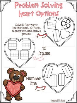 Valentine Math Addition Craftivity | Made By Teachers