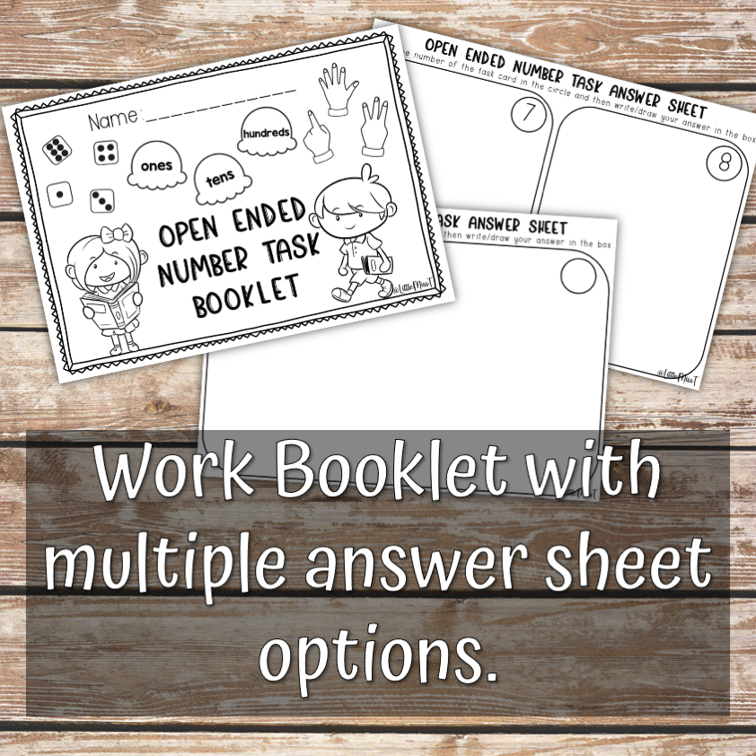 Number Task Cards - Open Ended Math Questions - Odd & Even - Counting ...