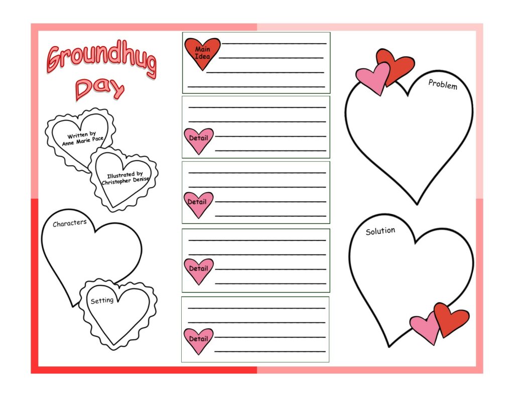 Groundhug Day Main Idea Sequence Retell Story Elements Summarize | Made ...