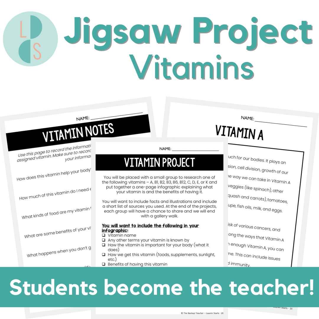 Project on Vitamins | Made By Teachers